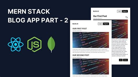 Build A Fullstack Blog App Using Mern React Node Mongo Express