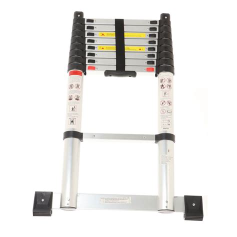 Scala Alluminio Telescopica Ultracompatta 9 Gradini Altezza 90 290 Cm Agrieuro 24817 3 1 GeoTech