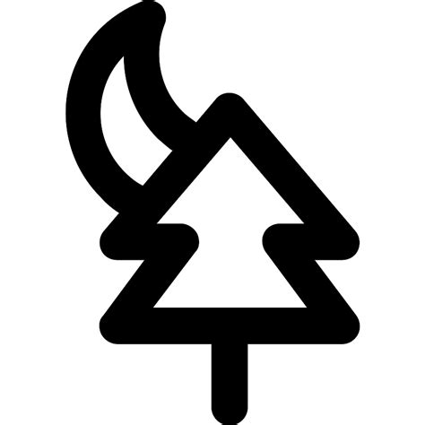 Pine Tree Vector SVG Icon SVG Repo