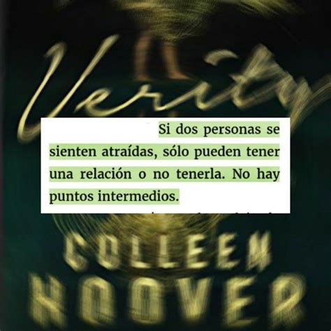 Verity Colleen Hoover Libros Relación Ten