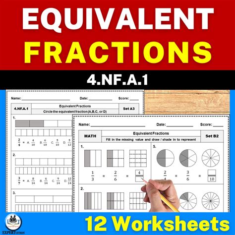 Equivalent Fractions Worksheets Grade 4 Made By Teachers