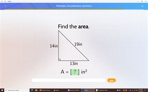 Perimeter Circumference And Area I Find The StudyX