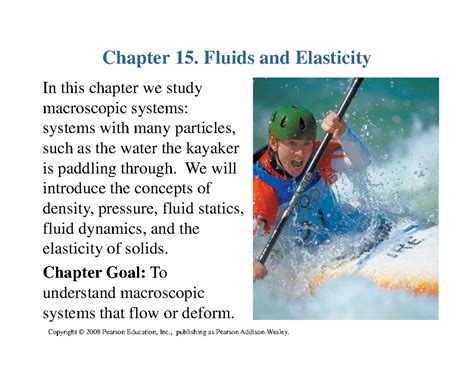 Chapter 15 Fluid Chapter 15 Fluids And Elasticity In This Chapter We Studymacroscopic Studocu