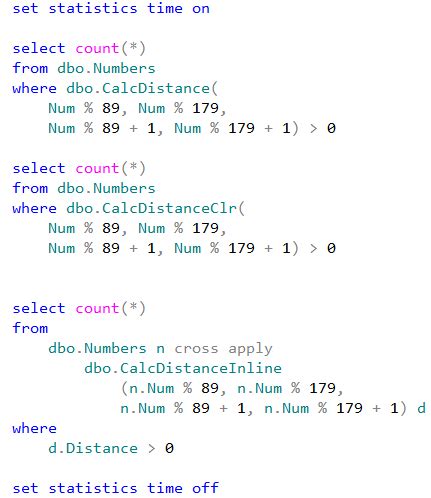 CLR Vs T SQL Performance Considerations About Sql Server