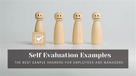Self Evaluation Examples The Best Sample Answers For Employees And