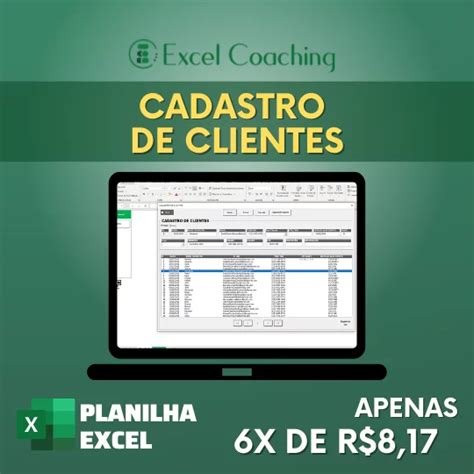 planilha cadastro de clientes excel vba