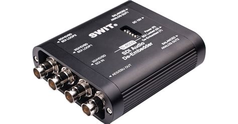 Swit Portable Sdi Audio De Embedder S 4609 Bandh Photo Video