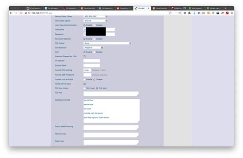 Invalid Parameters Privateinternetaccess