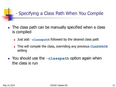 classes 5 5 may 14 2019 ics102 classes 5 5 ppt download