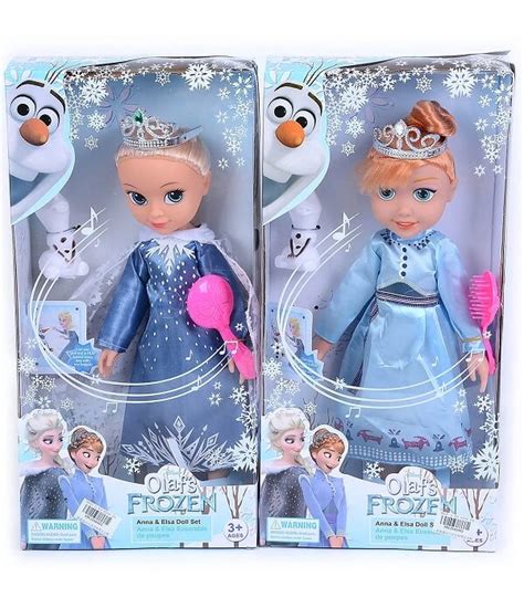 Музикална кукла Замръзналото кралство и Олаф 2 вида Marisa Bg