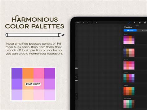 Procreate Palettes 130 Procreate Color Swatches For Procreate Coloring Procreate Color Schemes