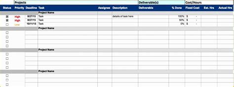 Free Excel Project Management Tracking Templates Of 12 Excel Templates