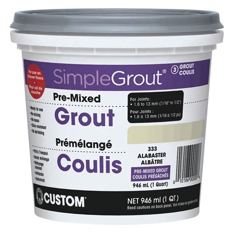 Simplegrout Premixed Sanded Grout Home Hardware