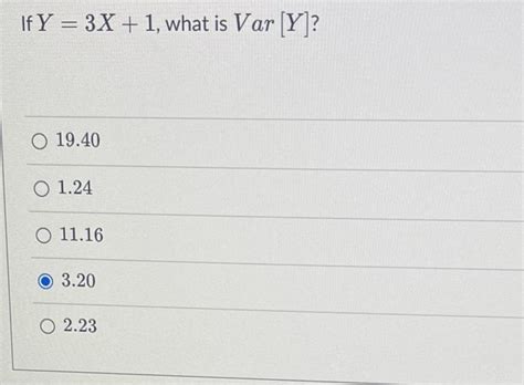 Solved Consider The Following Discrete Random Variable X