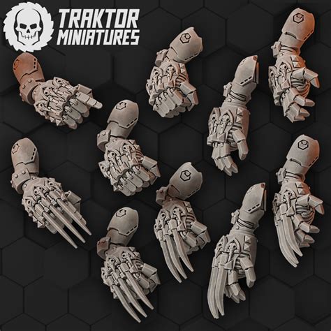 3d Printable Mk Hex Crow Bundle By Traktor Miniatures