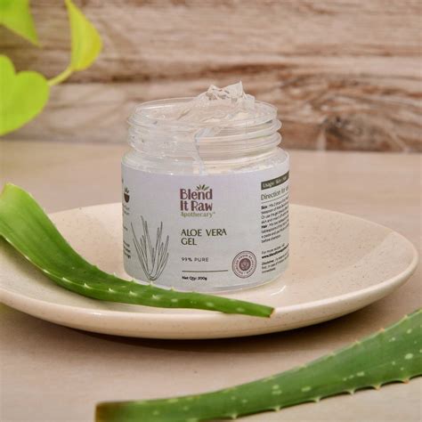 Aloe Vera Gel No Added Colorfragrance Blend It Raw Apothecary