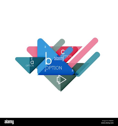 Triangle Data Visualization Design Option Infographic Layout Triangle Data Visualization