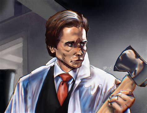 Patrick Bateman Fanart American Psycho By Tintsart On Deviantart