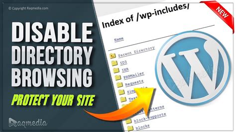 How To Disable Directory Browsing In Wordpress Updated Method Youtube