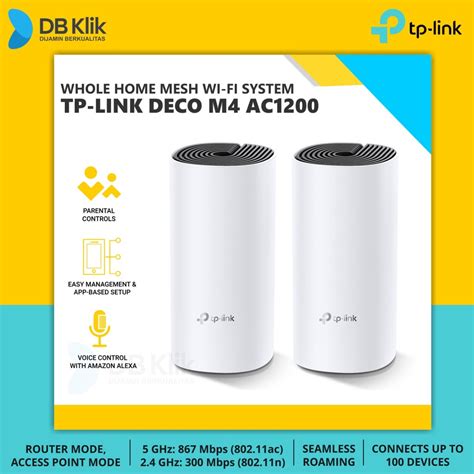 Jual Tp Link Deco M Ac Whole Home Mesh Wi Fi System Deco M Pack Shopee Indonesia