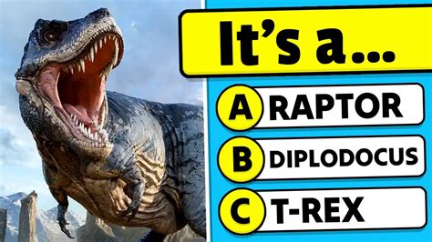 Dinosaur Quiz Questions With Answers