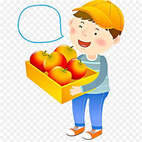 抱着苹果的男孩png图片素材下载图片编号9119145 Png素材网