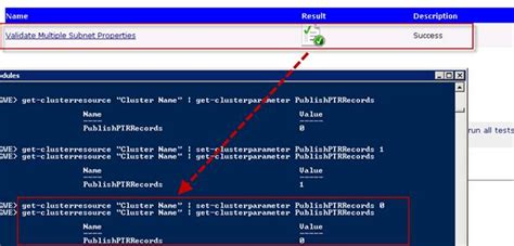 It Infrastructure Solutions Failover Cluster Validation Test Warns