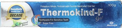 Buy Thermokind F Spearmint Flavour Sugar Free Tube Of 50gm Gel Online