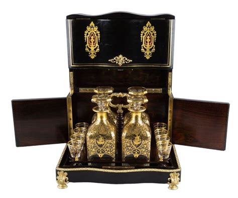 Купить Кабинетный бар «Корабли в стиле Буль неизвестный художник Франция в Artglobe