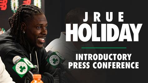 Jrue Holiday Introductory Press Conference Youtube