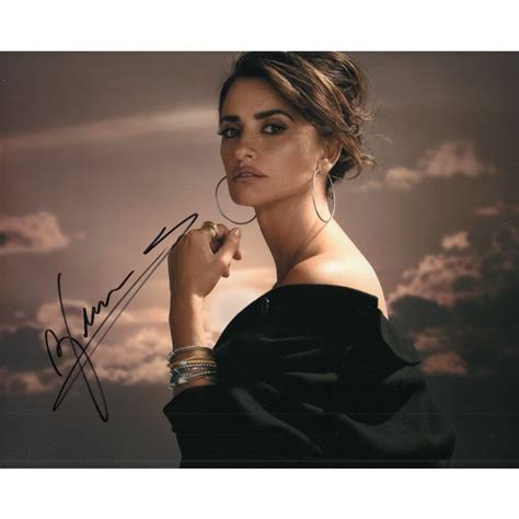 Autographed Penelope Cruz X Photo Signed Sexy On Ebid United States