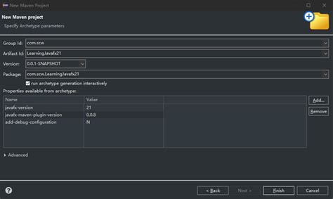 javafx笔记 eclipse和maven创建及打包javafx 21项目 javafx maven csdn博客