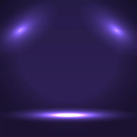 무대 조명 모형 스팟 램프 현실적인 장면 조명 프리미엄 벡터