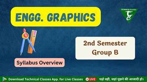 Engg Graphics Syllabus Overview 2nd Semester Group B Sbte Bihar Polytechnic Youtube