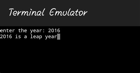 C Programming And Algorithm For Leap Year Ictdoctor360