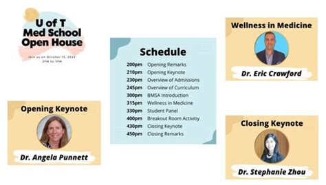 Fall 2022 Uoft Medical School Open House Md Program