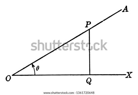 Image That Shows Right Triangle This Stock Vector Royalty Free 1361720648 Shutterstock