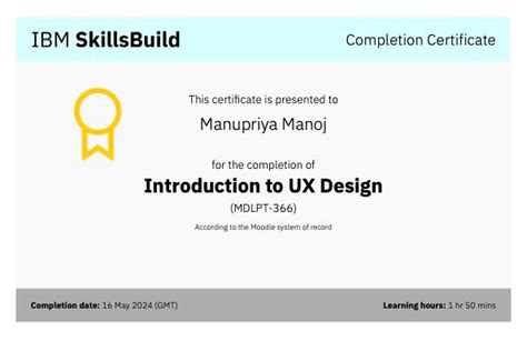 manupriya manoj on linkedin uxdesign skillsbuild continuouslearning