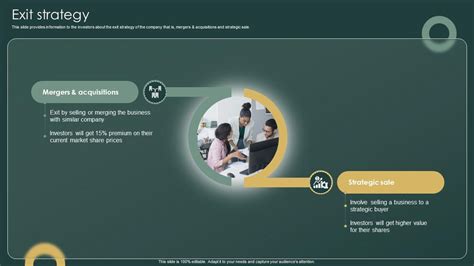 Exit Strategy Investor Funding Elevator Pitch Deck For Ticketing Management