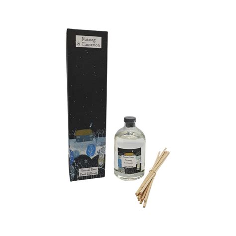 Heaven Scent Winter Owl Reed Diffuser Nutmeg Orange And Cinnamon