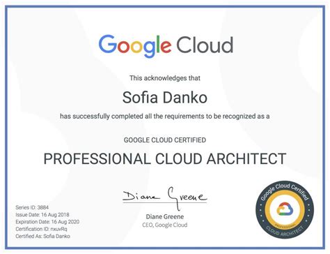 Sofia Danko On Linkedin Gcp Cloudarchitect 34 Comments