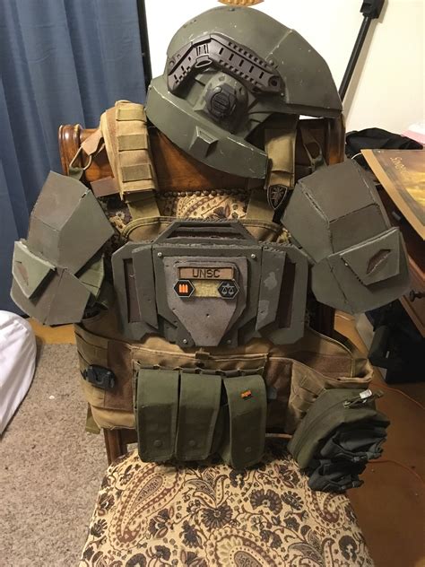 First Build Modern Day Take On The Halo 3 Marine Halo Costume And