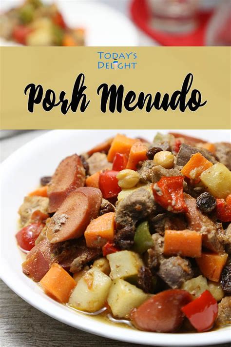 Pork Menudo Is A Traditional Stew Made With Pork Liver Potato