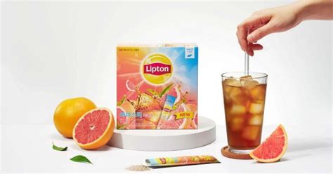 립톤 ‘아이스티 믹스 자몽맛 출시