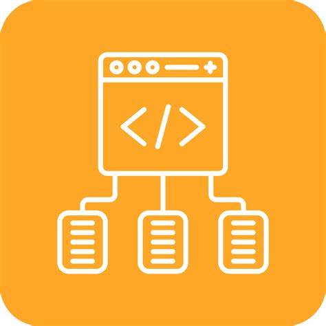 code framework line round corner background icons 14809210 vector art