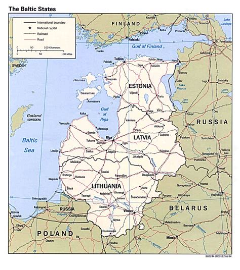 Estonia Map Guide Of The World