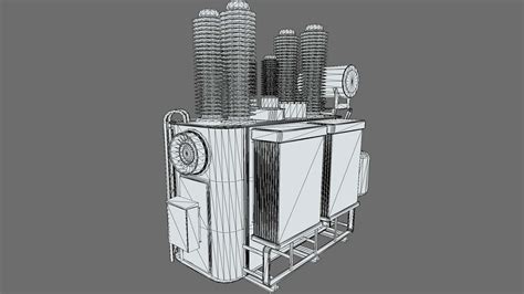 Old Rusty Transformer 3d Model By Gamepoly