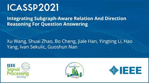 Integrating Subgraph Aware Relation And Direction Reasoning For