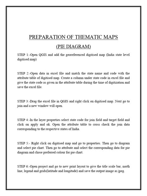 Pie Diagram In Qgis Thematic Mapping Pdf