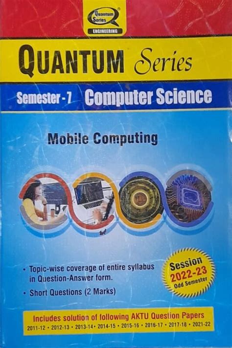 Quantum Series Mobile Computing Aktu Btech 2022 2023 Wishallbook Online Bookstore